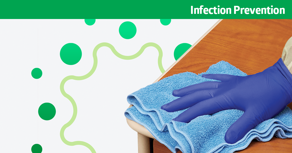 Cleaning and disinfection of patient rooms: Surface pathogens