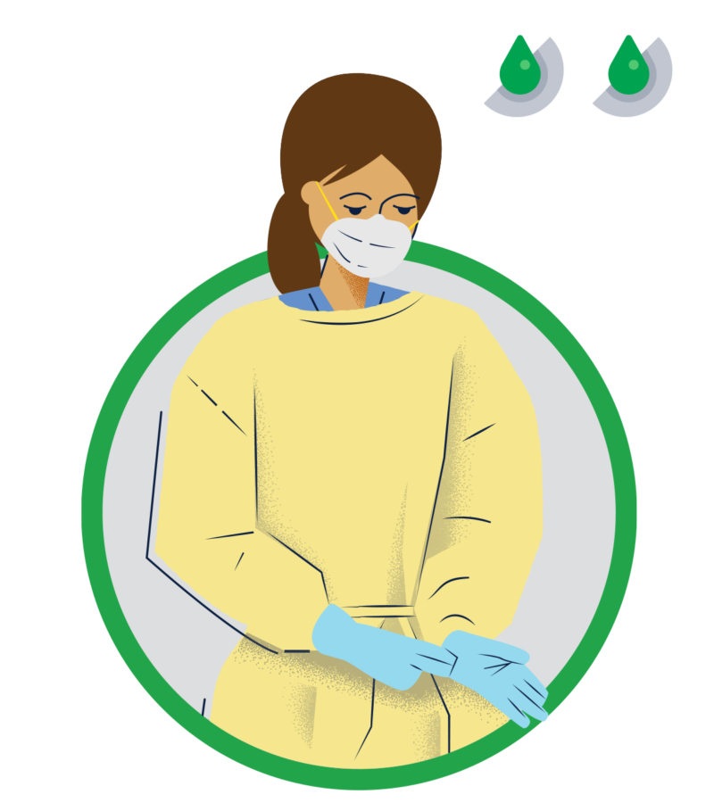 Choosing isolation gowns: How to know the right barrier protection