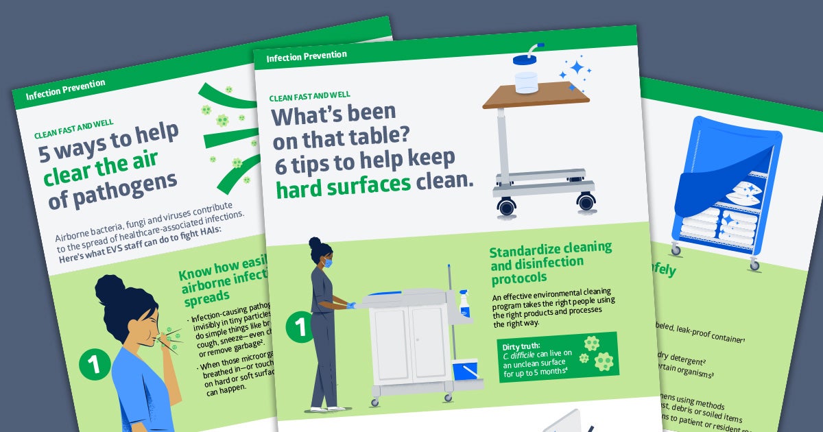 Environmental services: 3 posters to share with your team