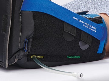 Protect at-risk heels with intuitively-designed offloading boots - Medline