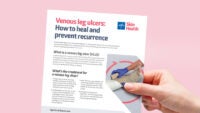 Help patients care for venous leg ulcers: Downloadable guide