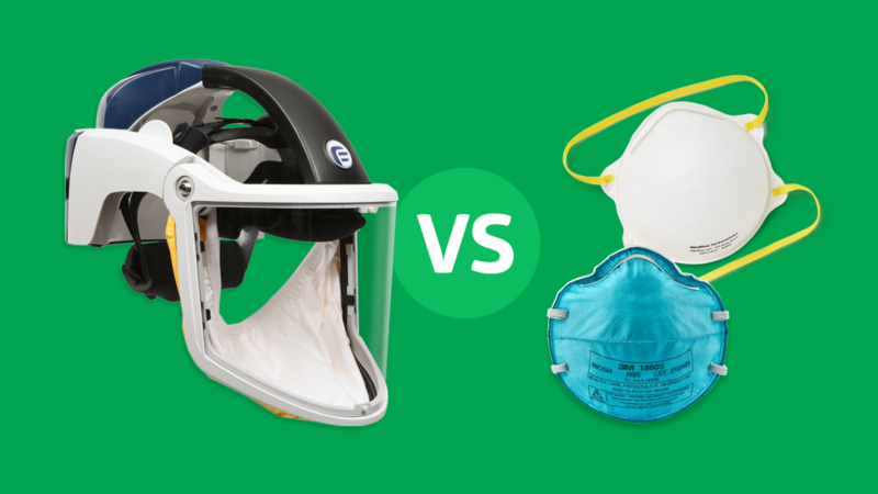 PAPR respirators vs N95: An air-purifying respirator guide