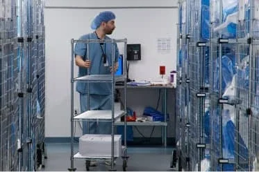 Drive efficiency in your medical supply warehouse and stockrooms