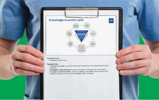Safety science and CAUTI prevention form (P1 CTA) - Medline
