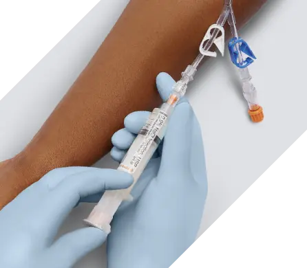 SwabFlush Prefilled Saline Flush Syringe with Disinfection Cap