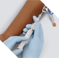 SwabFlush Prefilled Saline Flush Syringe with Disinfection Cap