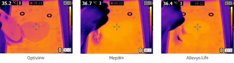 The clear wound dressing that stays intact up to 4.5 times longer