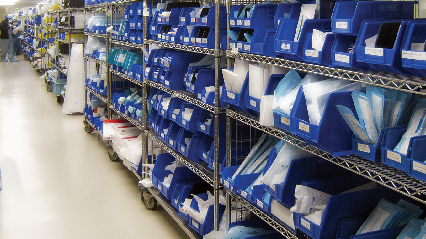 Dock to stock delivery keeps clinicians out of the stockroom
