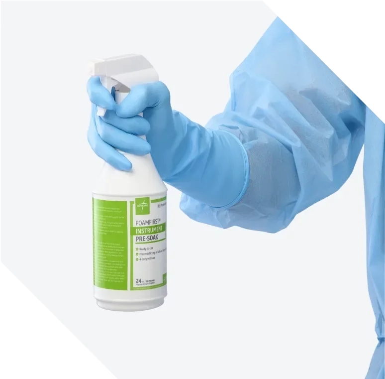 Foam First® Surgical Instrument Cleaner - Medline