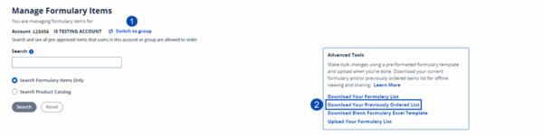 Authorized User Tools - Medline